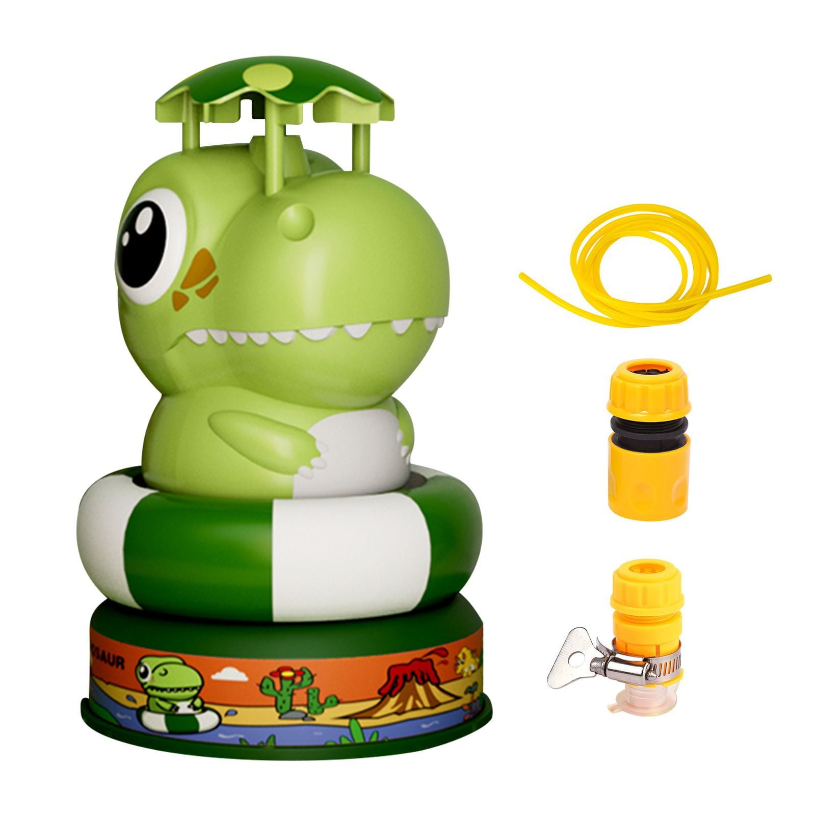 Dinosaur water spray toy, summer splashing fun for kids, sprays up to 8 ...