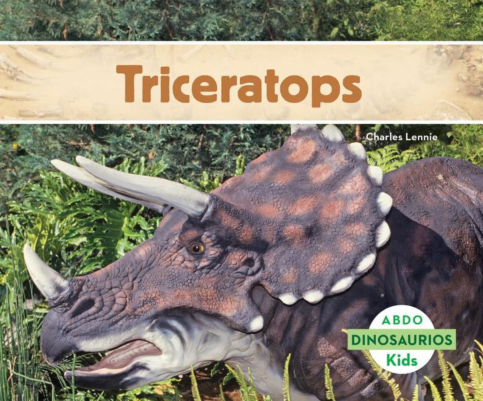 Dinosaurios Set 1 (Dinosaurs) Triceratops (Spanish Version), (Hardcover ...