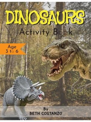 Dinosaurs Activity Book - Age 3 to 6 - Walmart.com