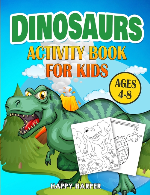 Dinosaurs Activity Book (Paperback) - Walmart.com