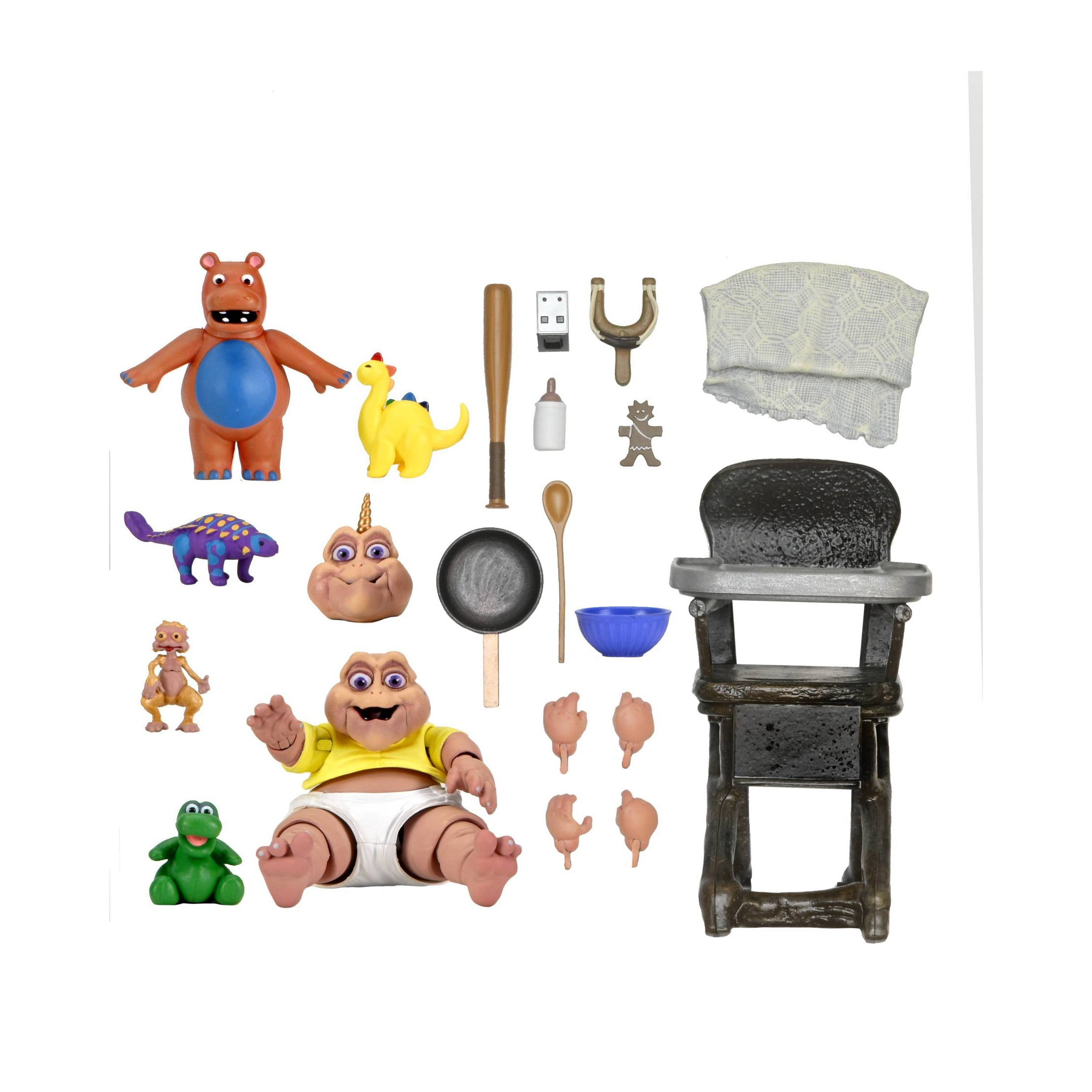 Dinosaurs Baby Sinclair 7" Scale Action Figure - Walmart.com