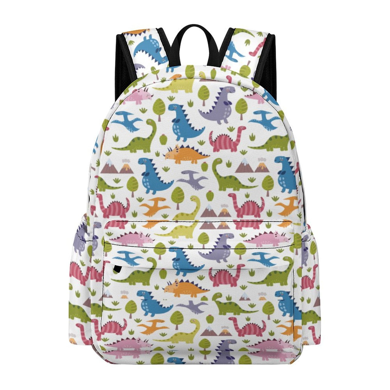 Dinosaurs Backpack 17 Inch Cartoon Dinosaurs Backpack Large Capacity ...