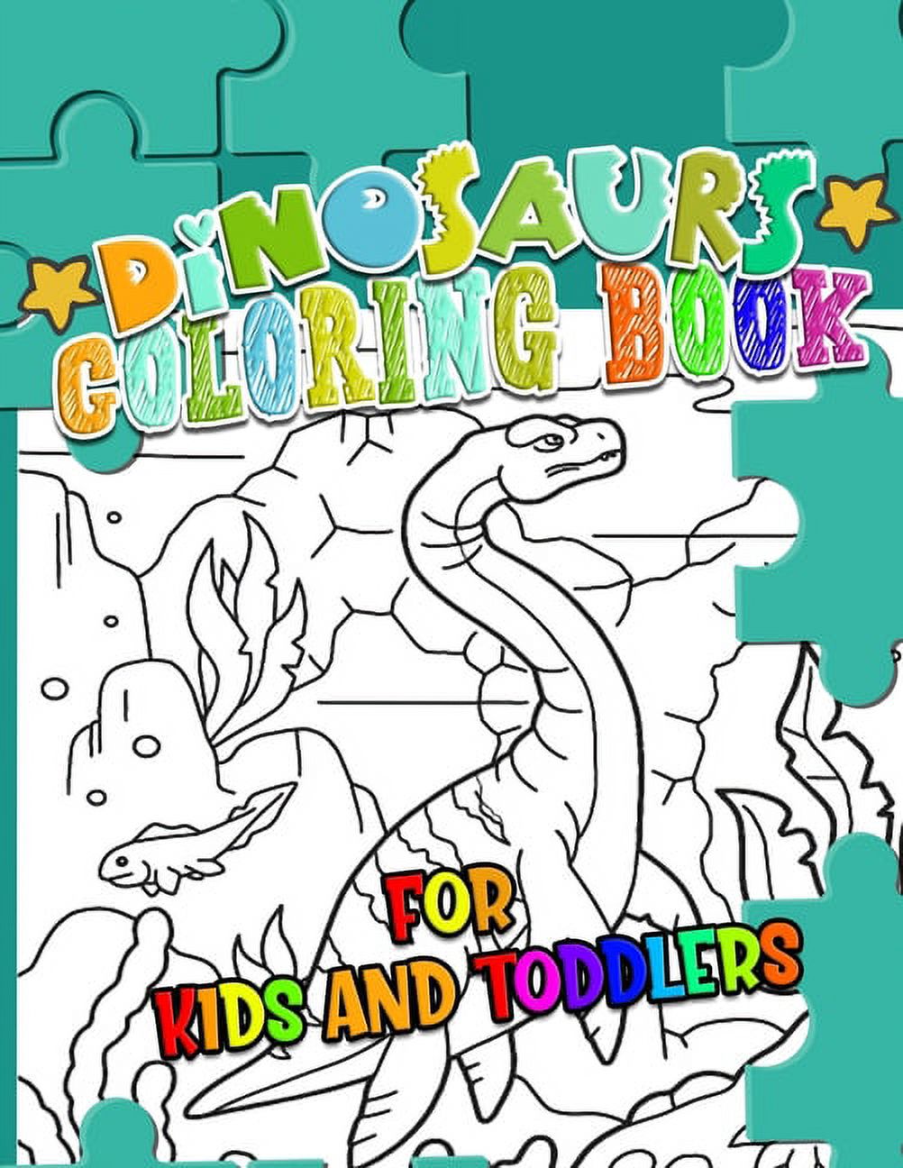 Dinosaurs Coloring Book For Kids & Toddlers: The Good Dinosaur Coloring ...