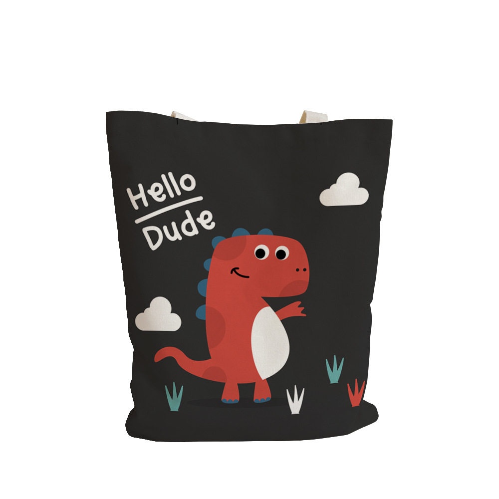 Dinosaurs Nature Tote Bag Shoulder Bags Handbags Horizontal Reusable ...