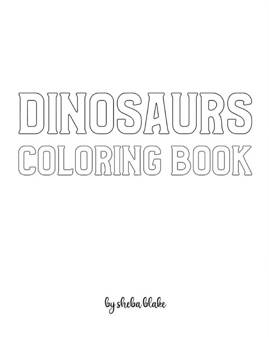 Dinosaurs with Scissor Skills Coloring Book for Children - Create Your ...