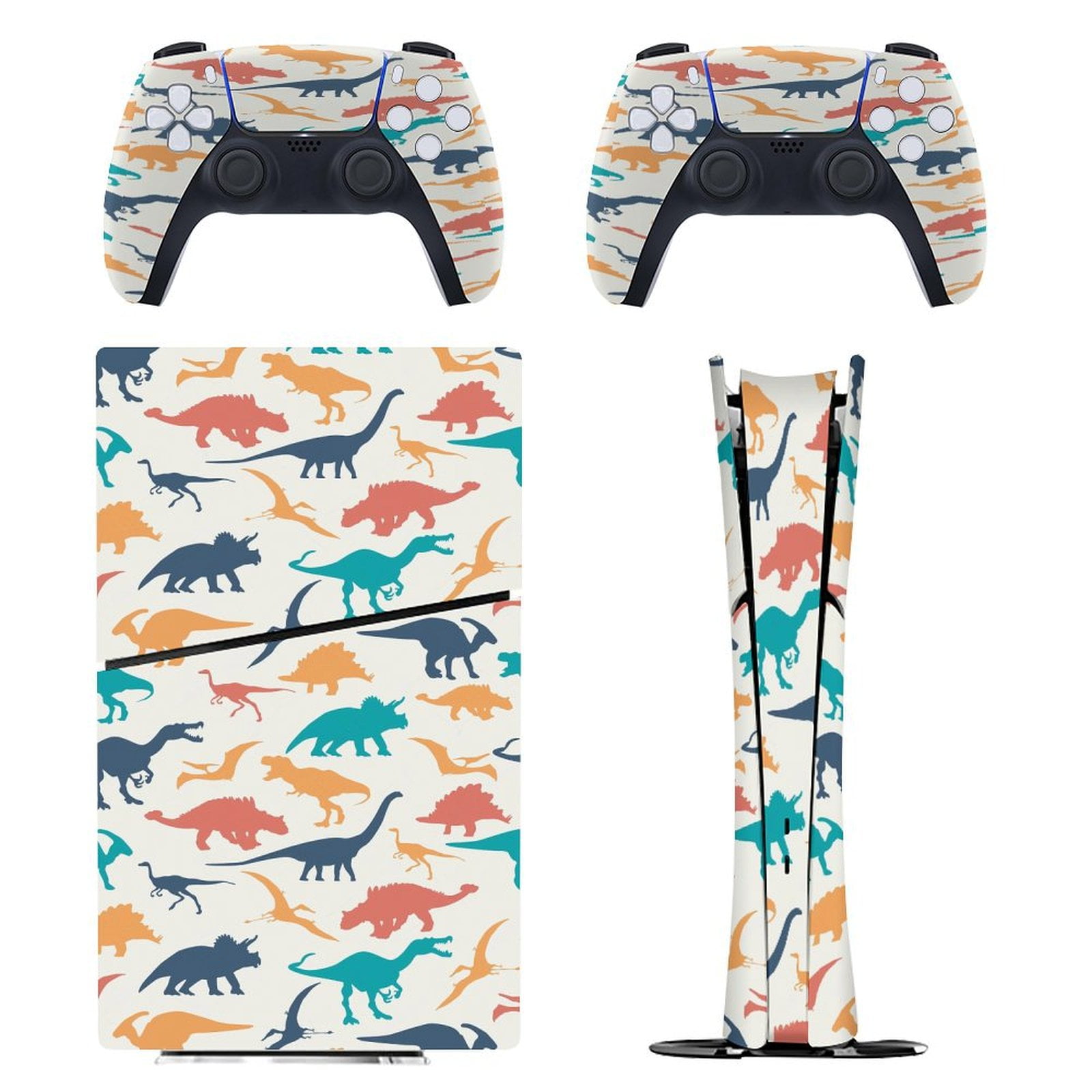 Dinosaurs Silhouette PS5/PS5 Pro/PS5 Slim Digital Disc Skin Sticker For ...