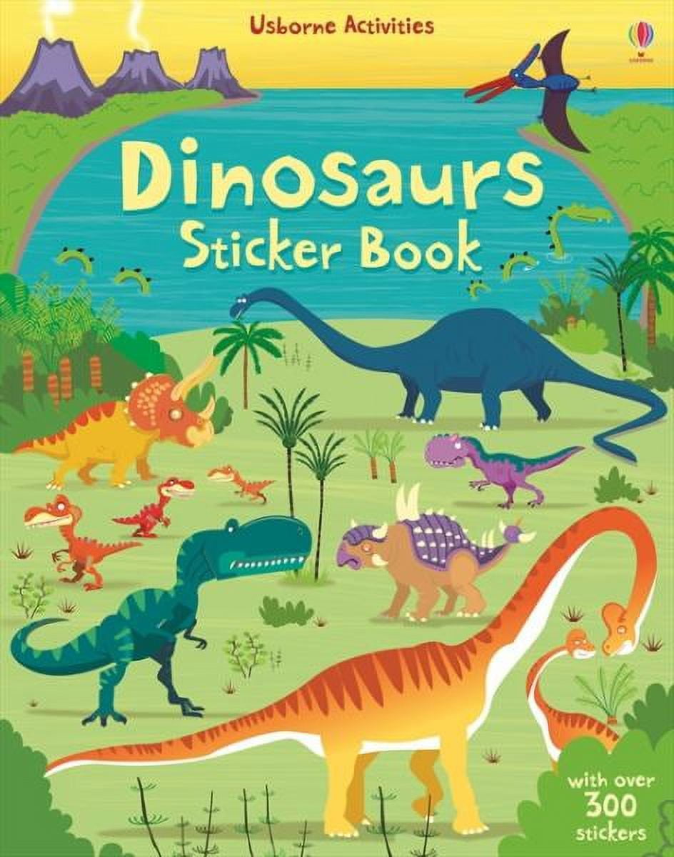 Dinosaurs Sticker Book - Walmart.com