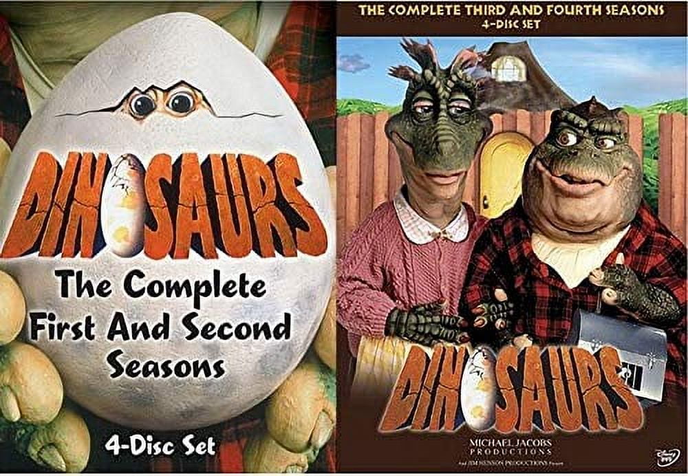 Dinosaurs Complete TV Series Collection Seasons 1-4 Original Show on ...