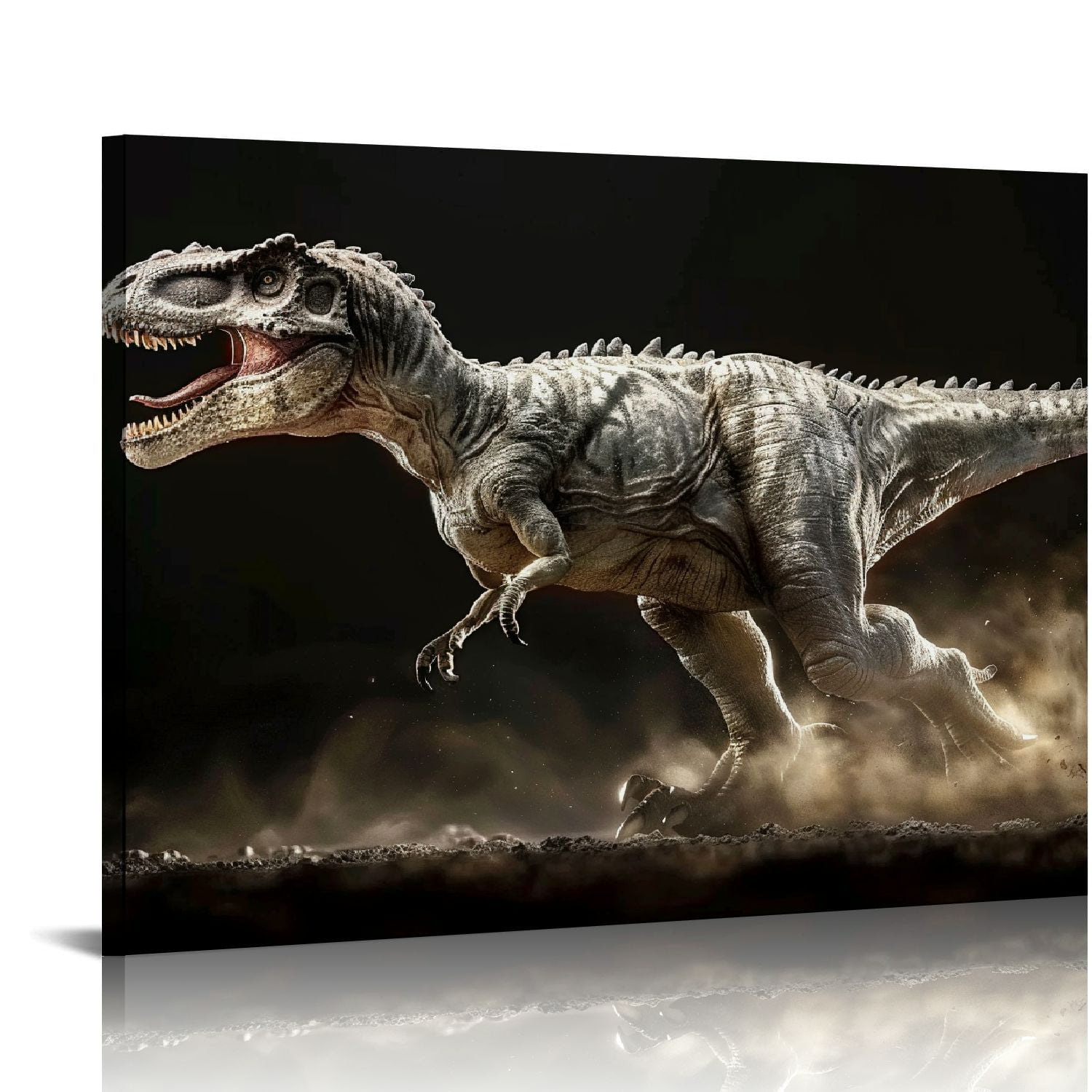 Dinosaurs Tyrannosaurus Rex Poster Wall Art Canvas Prints Wall Art For ...