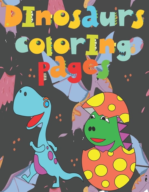Dinosaurs coloring pages: book 140 Fantastic Dinosaurs coloring ...