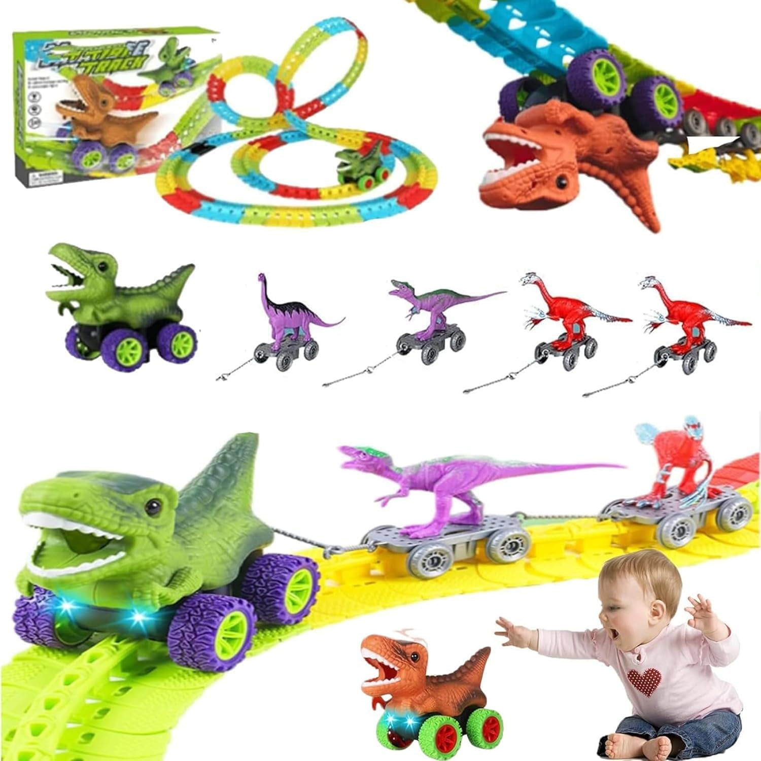Dinoswift Set – Soar with The Anti-Gravity Dinosaur Car, Star Helio ...