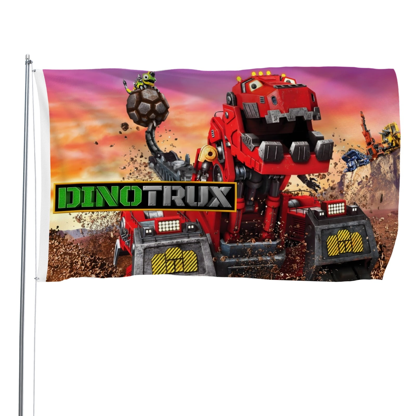 Dinotrux-themed Printed Flag Perfect gift for fans, friends, and family ...