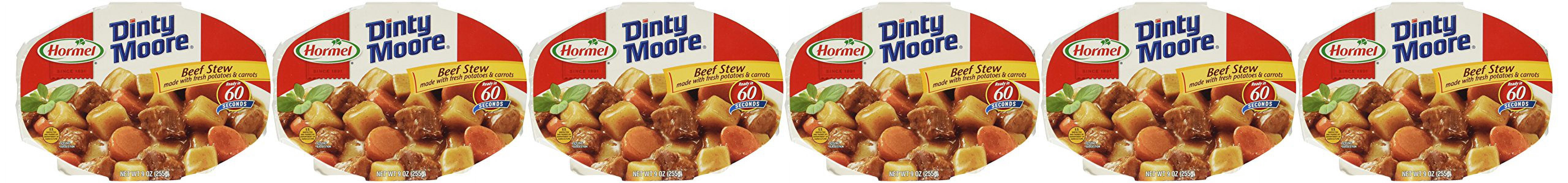 Dinty Moore Microwaveable AJH3 Classic Beef Stew, 9-Ounce (Pack of 6 ...