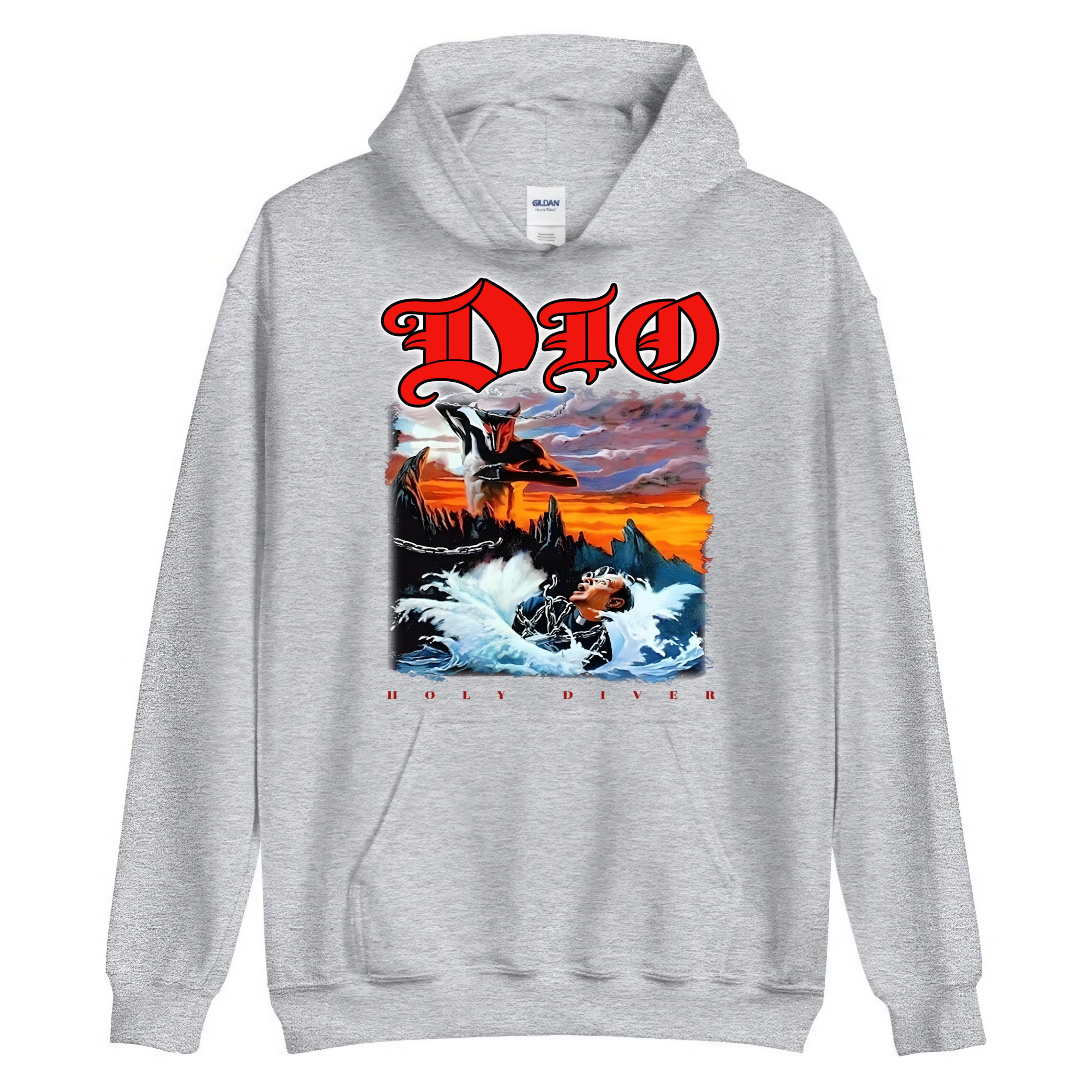Dio Holy Diver - Dio Band Classic T-shirt-TH2145 - Walmart.com