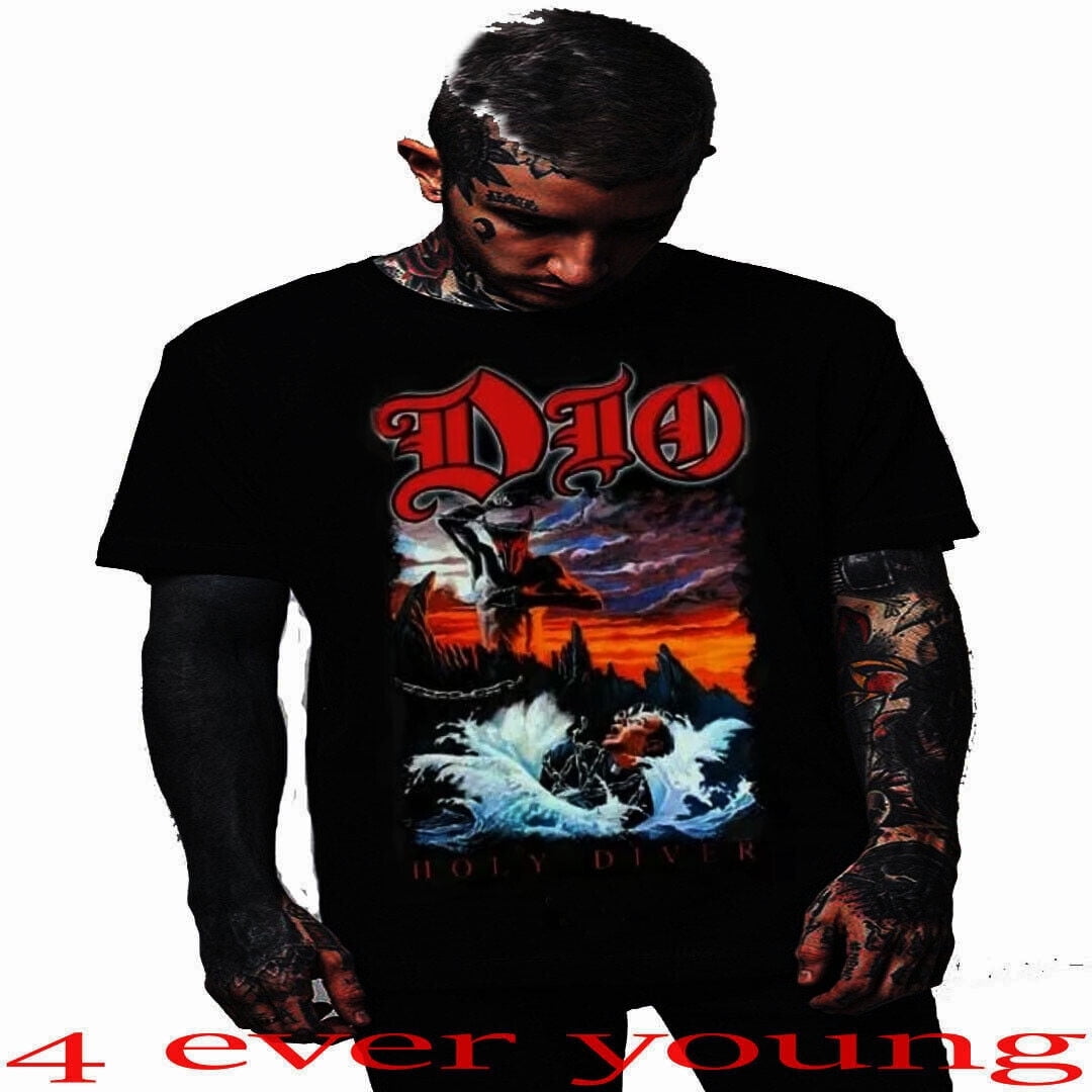 Dio Holy Diver The Classic Rock Punk Rock T Shirts Unisex S-4XL Hot ...