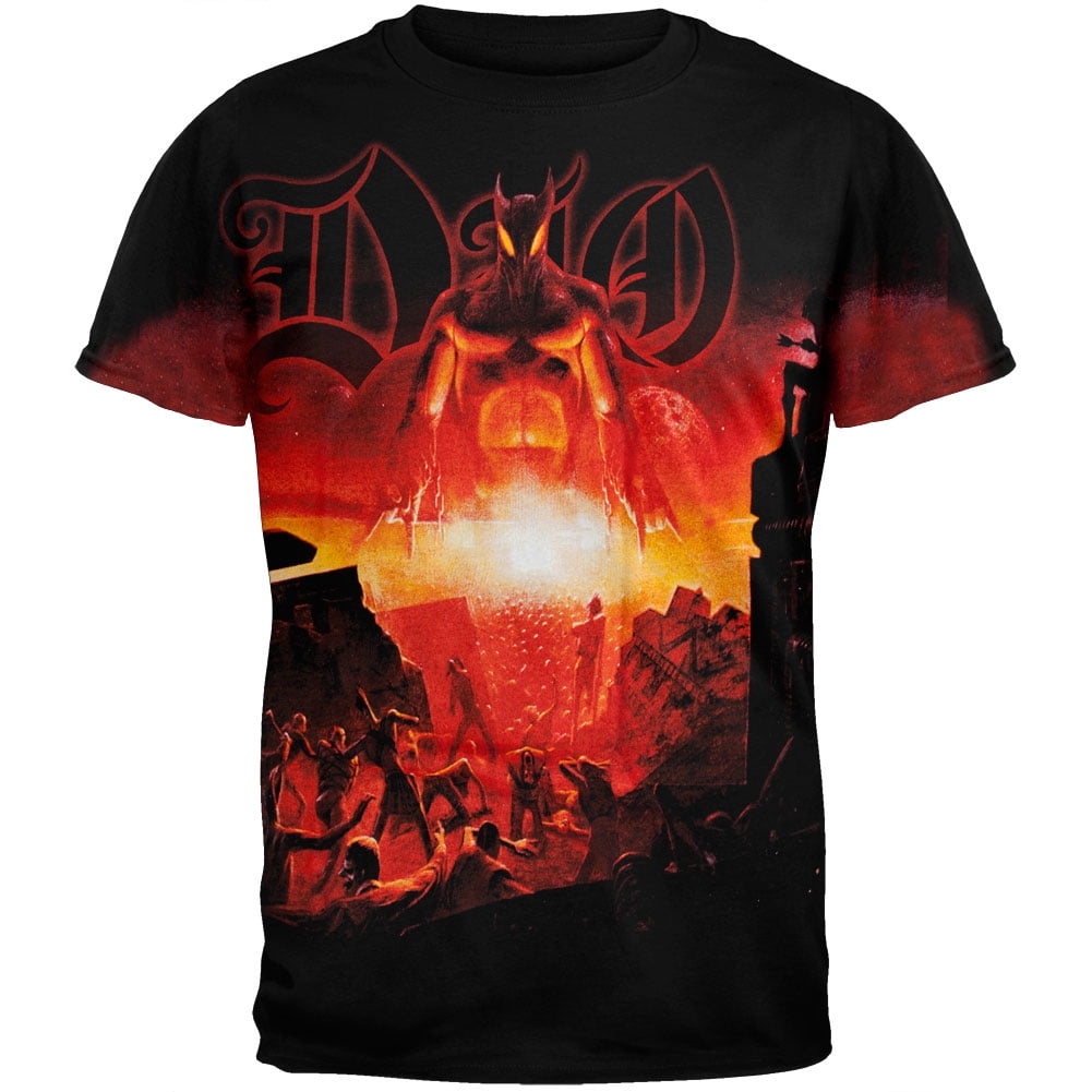 Dio Men's Last in Line All-Over Short Sleeve T Shirt - Walmart.com
