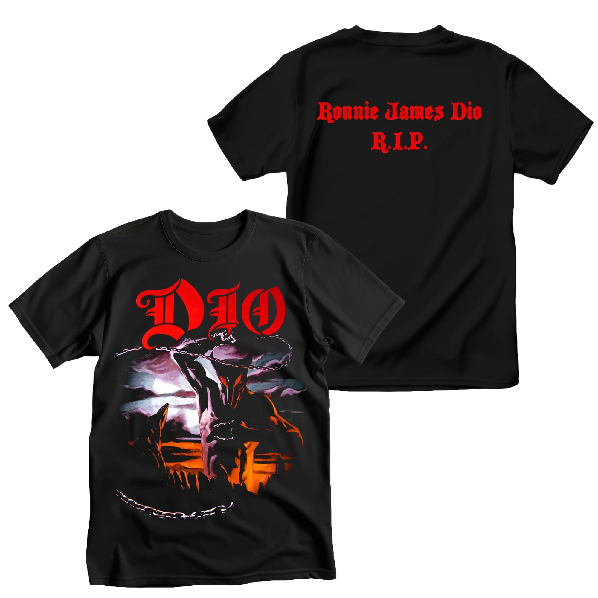 Dio Men's Murray R.i.p. T-Shirt Black Small | Officially Licensed ...