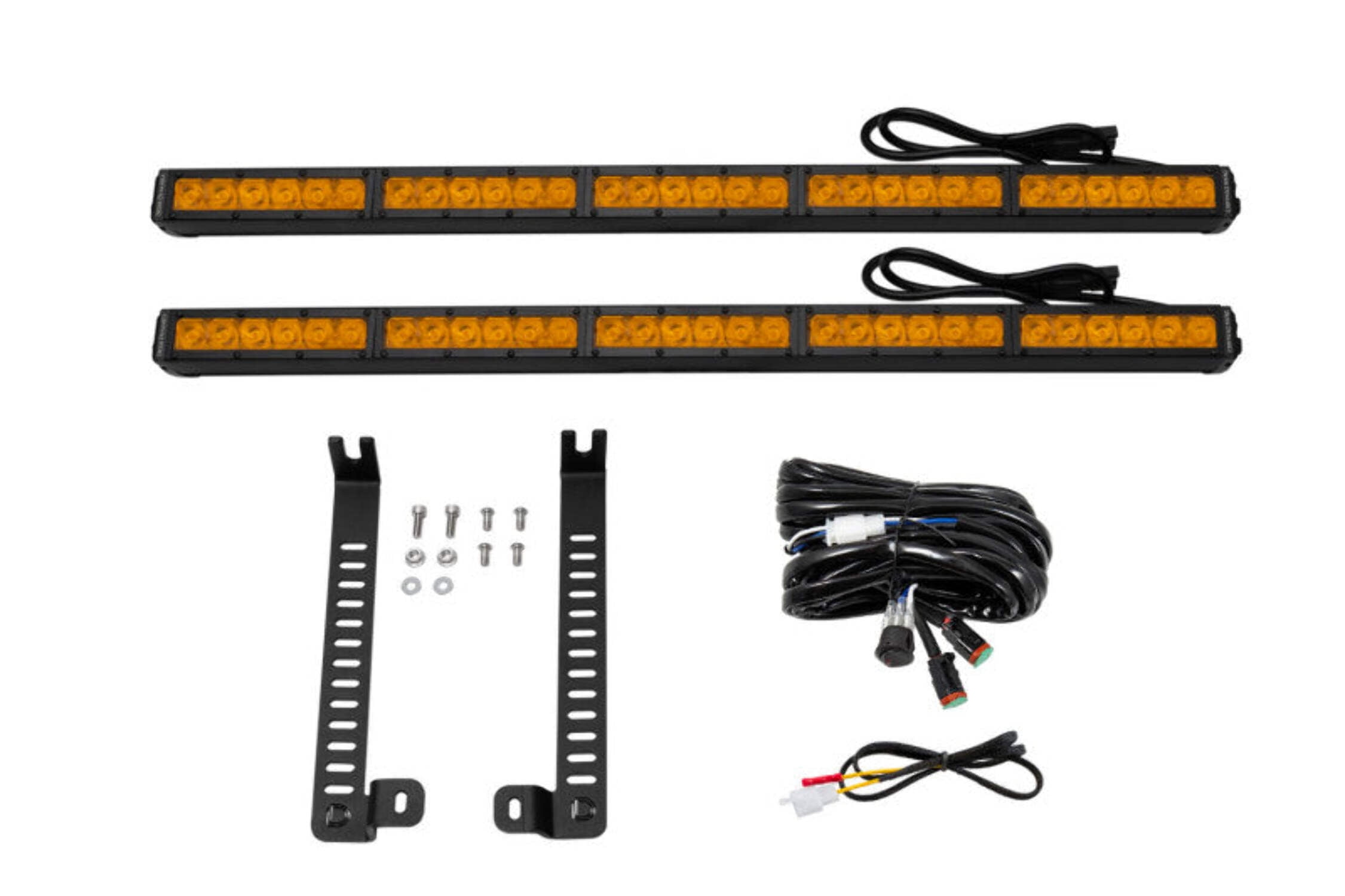 Diode Dynamics 14-19 Toyota 4Runner SS30 Dual Stealth Lightbar Kit ...