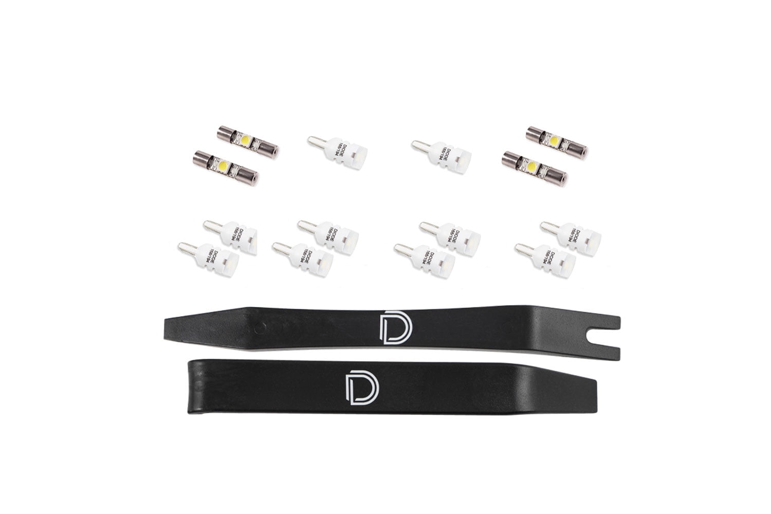 Diode Dynamics 1994-2004 Fits Ford Mustang Cool White Stage 2 Interior ...