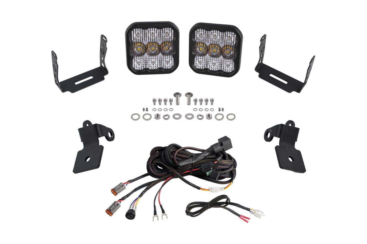 Diode Dynamics 2020-2024 Fits Polaris RZR A-Pillar LED Pod Kit SS5 ...