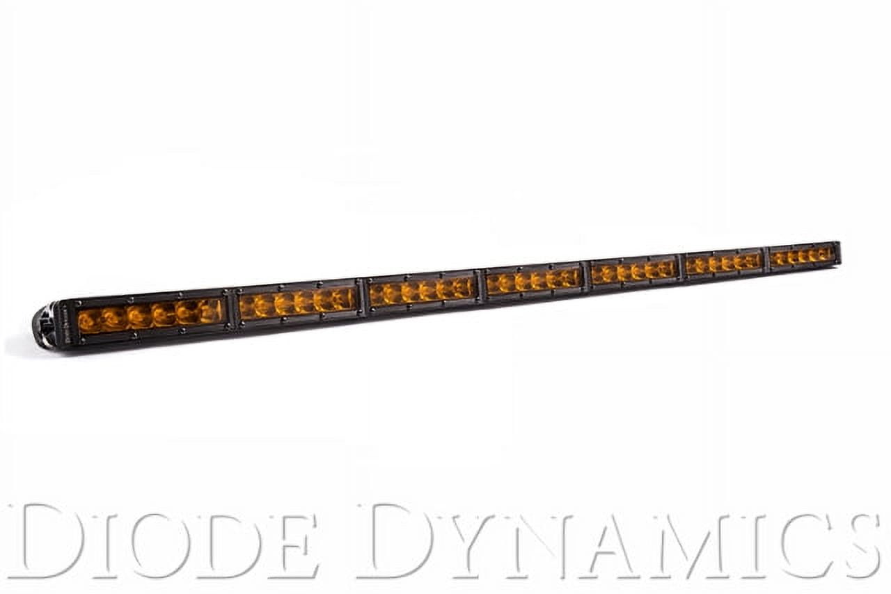 Diode Dynamics 42 In LED Light Bar Single Row Straight - Amber Driving ...