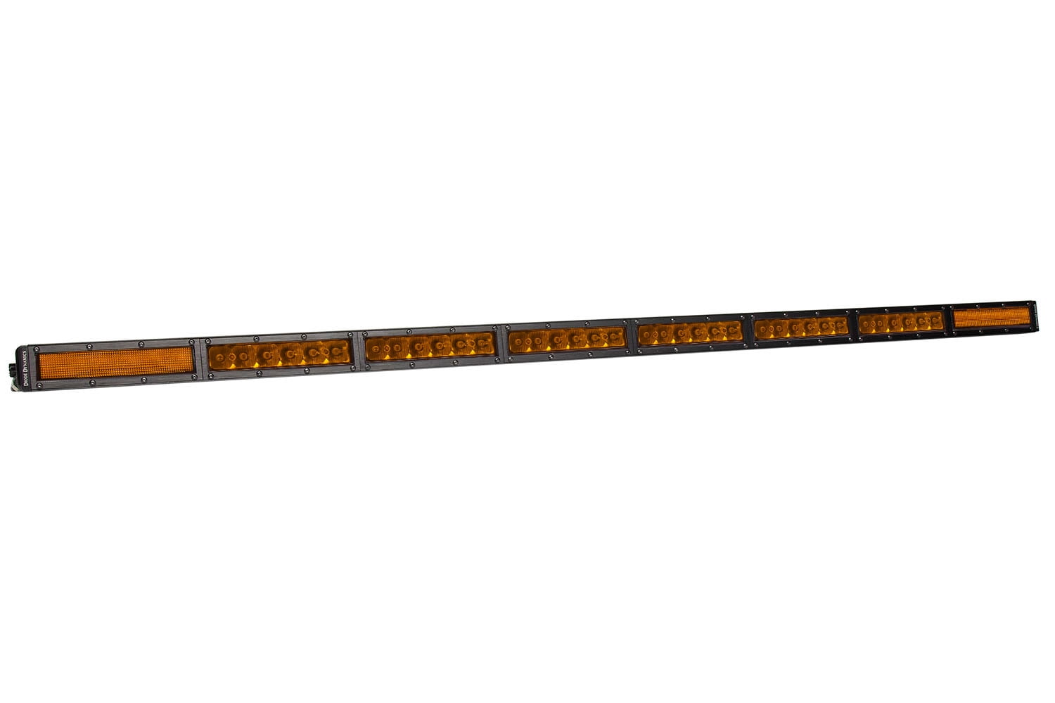 Diode Dynamics 50 In LED Light Bar Single Row Straight - Amber Combo ...