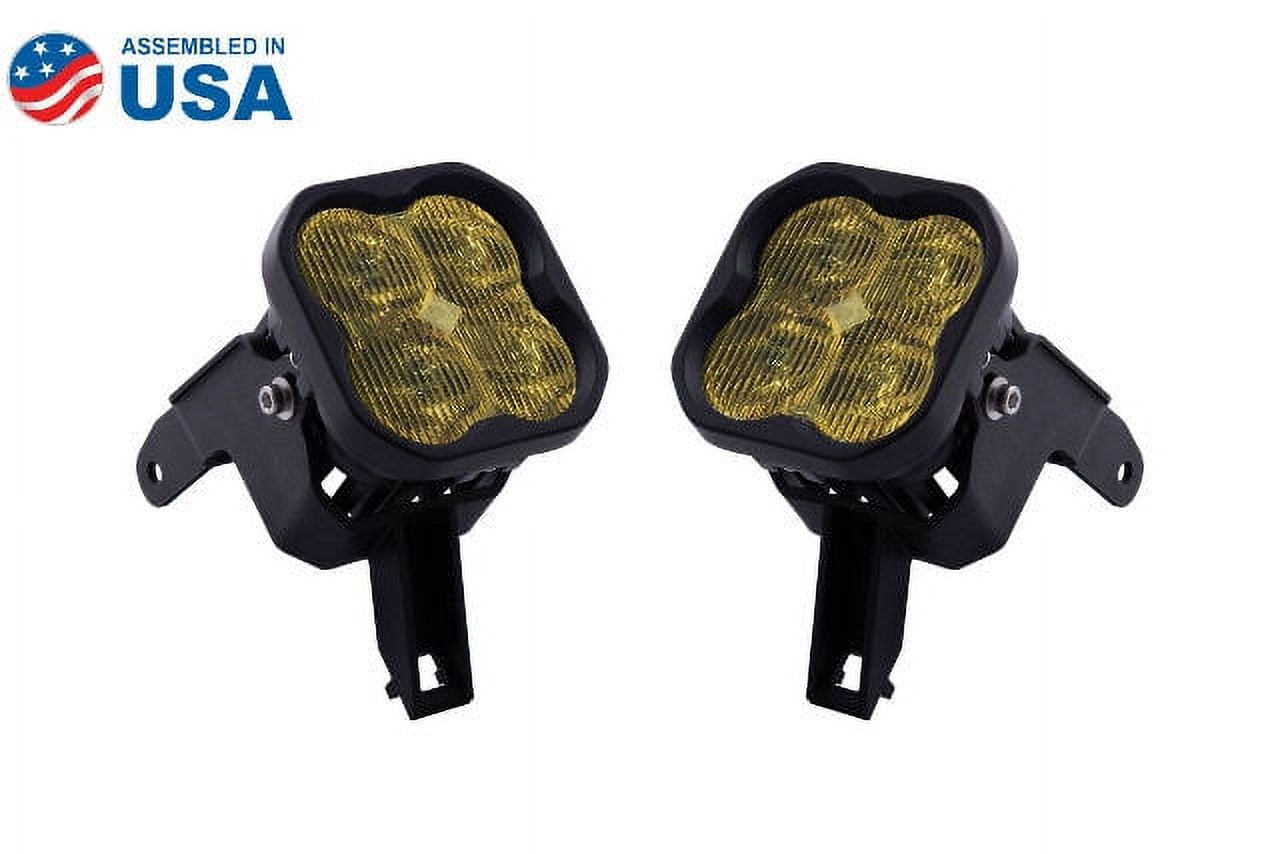 Diode Dynamics DD6541 SS3 Type SDX LED Fog Light Kit Sport Yellow SAE ...