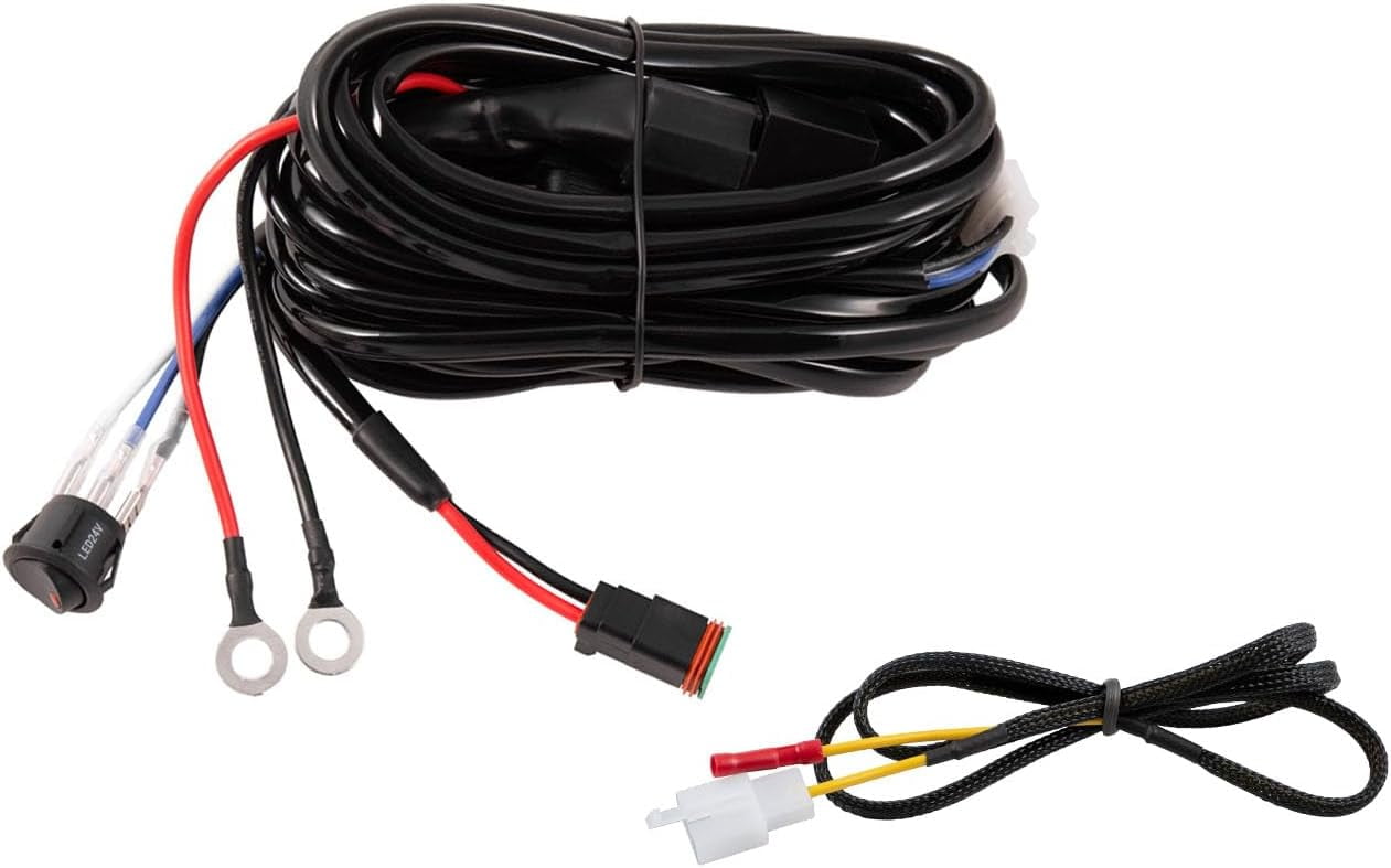 Diode Dynamics Heavy Duty Single Output Light Bar Wiring Harness Diode ...