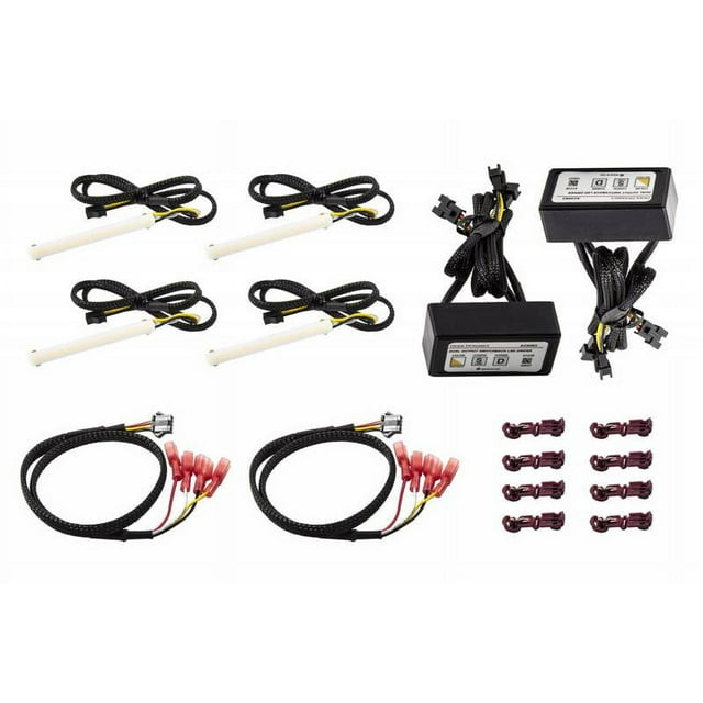 Diode Dynamics LED Strip Lights High Density SF Switchback Quad 3 Inch ...