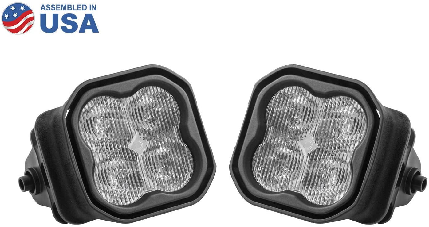 Diode Dynamics SS3 LED Fog Light Kit, Ford F-150, White SAE/DOT Fog Max Fits select: 2015-2020 ...