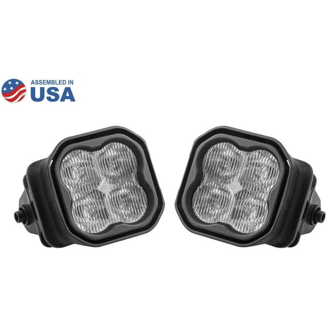 Diode Dynamics SS3 LED Fog Light Kit, Ford F-150, White SAE/DOT Fog Max ...