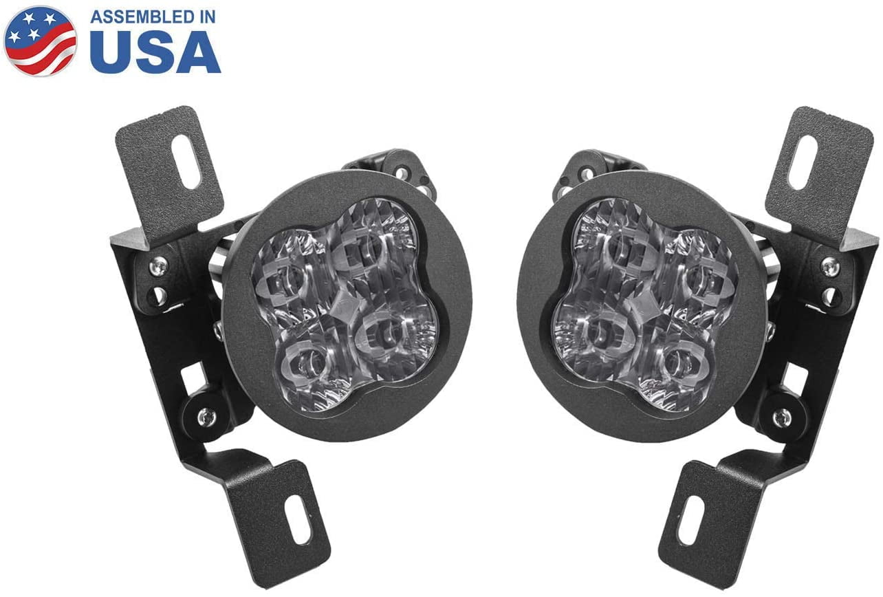 Diode Dynamics SS3 LED Fog Light Kit, Wrangler, White Driving Sport ...