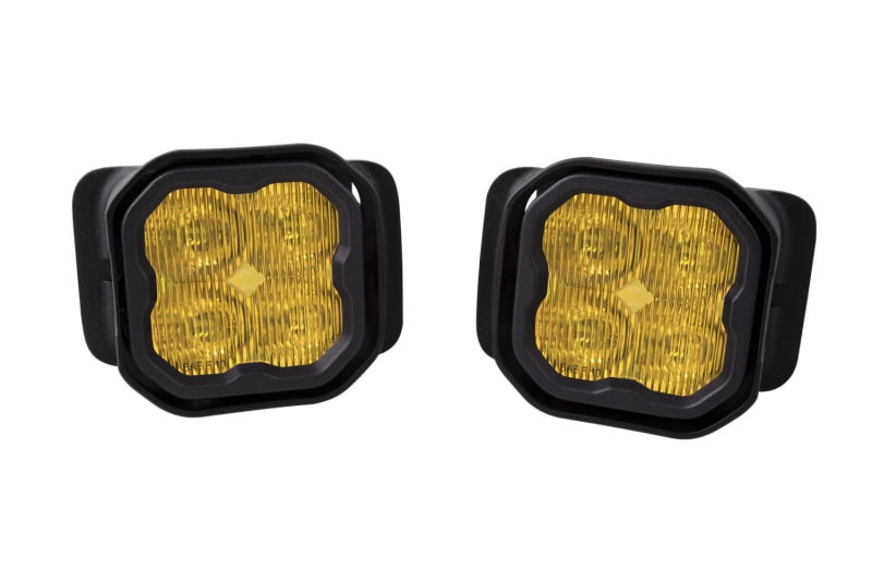 Diode Dynamics SS3 Sport Type F2 Kit ABL - Yellow SAE Fog - Walmart.com