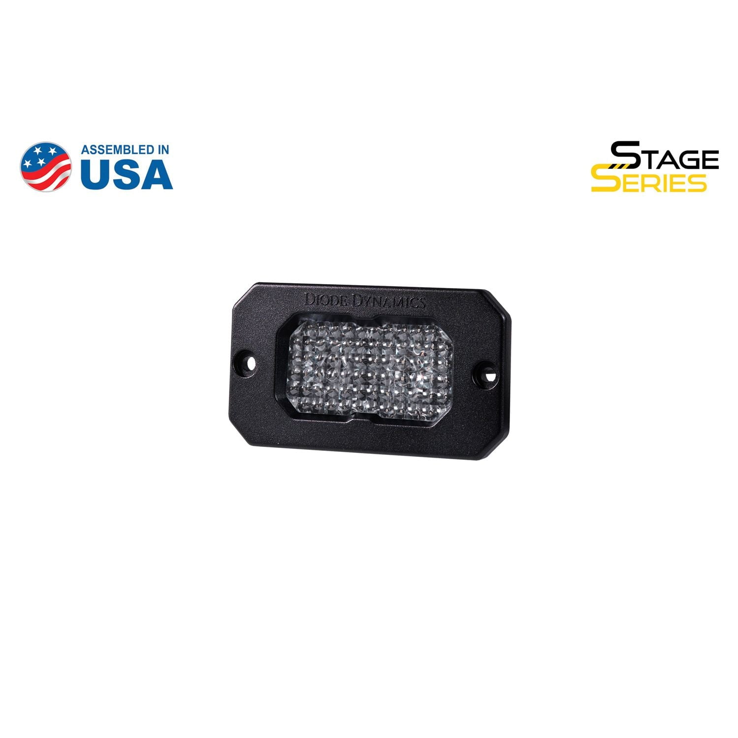 Diode Dynamics Stage Series 2 In LED Pod Pro - White Flood Flush BBL ...