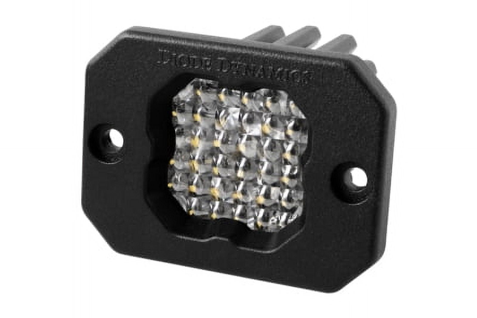 Diode Dynamics Stage Series C1 LED Pod Pro - White Flood Flush RBL Each ...