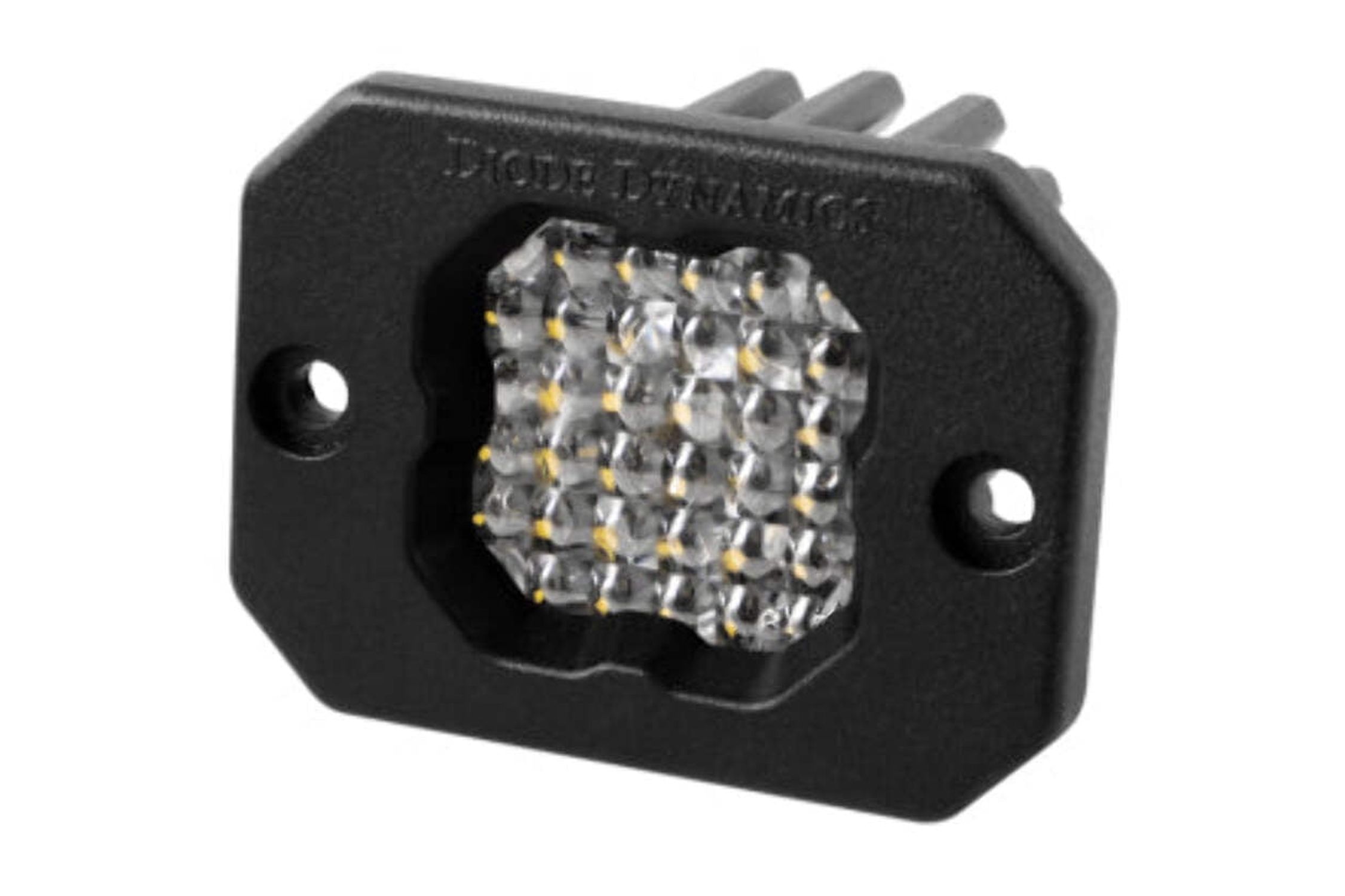 Diode Dynamics Stage Series C1 LED Pod Sport - White Flood Flush RBL ...