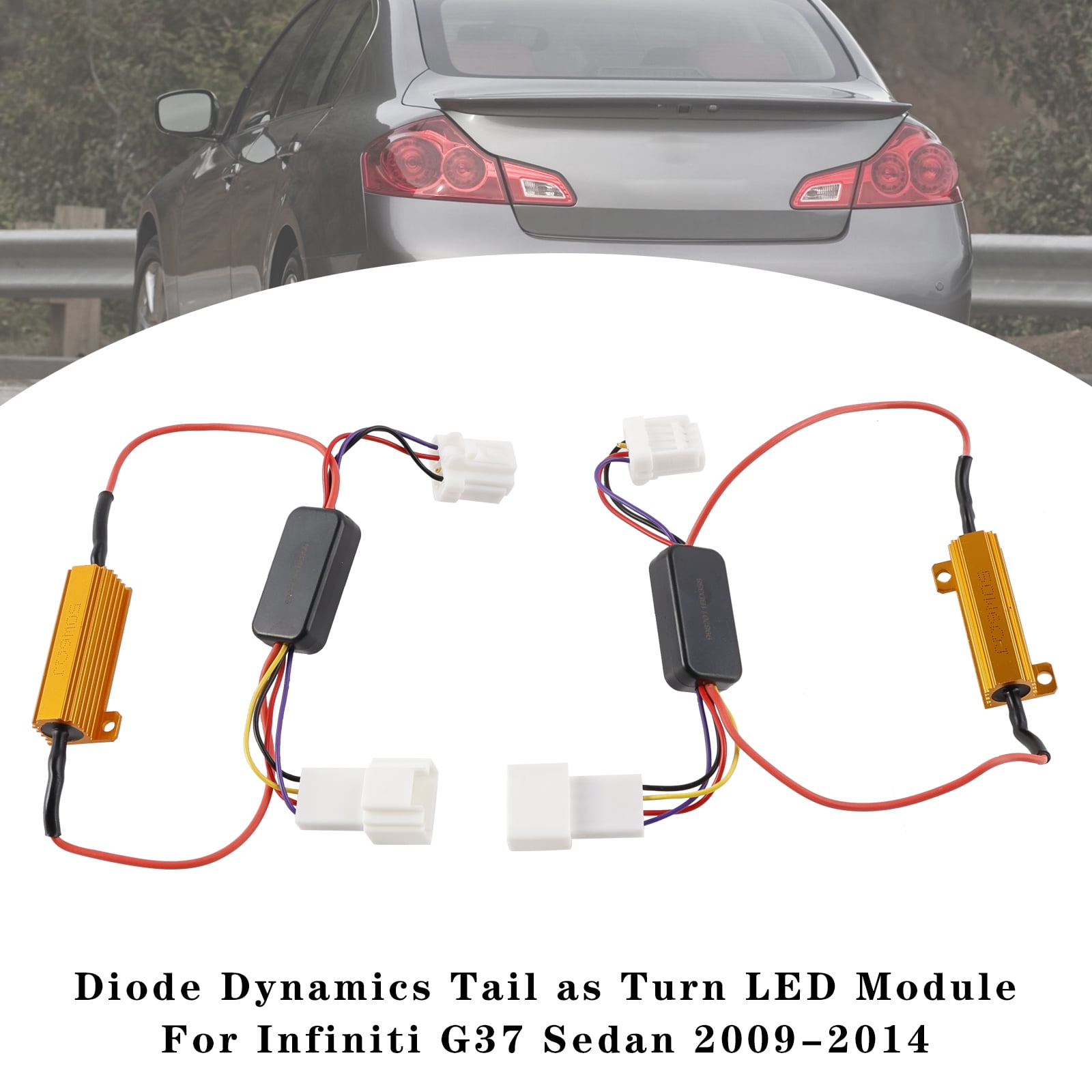 Diode Dynamics Tail as Turn LED Module For Infiniti G37 Sedan 2009-2014 ...