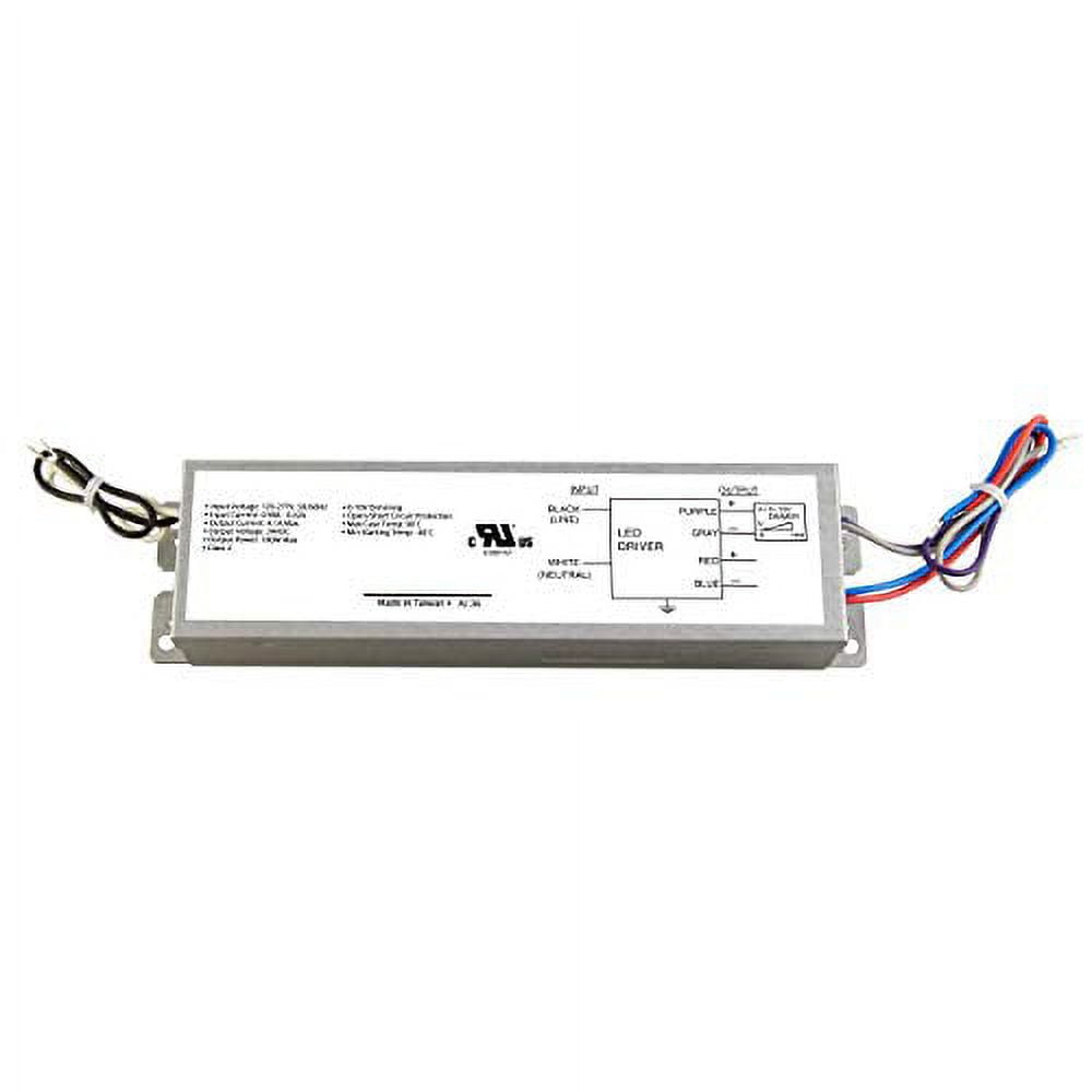 Diode LED 24V DC 0-10V Dimmable Driver 100W - Walmart.com