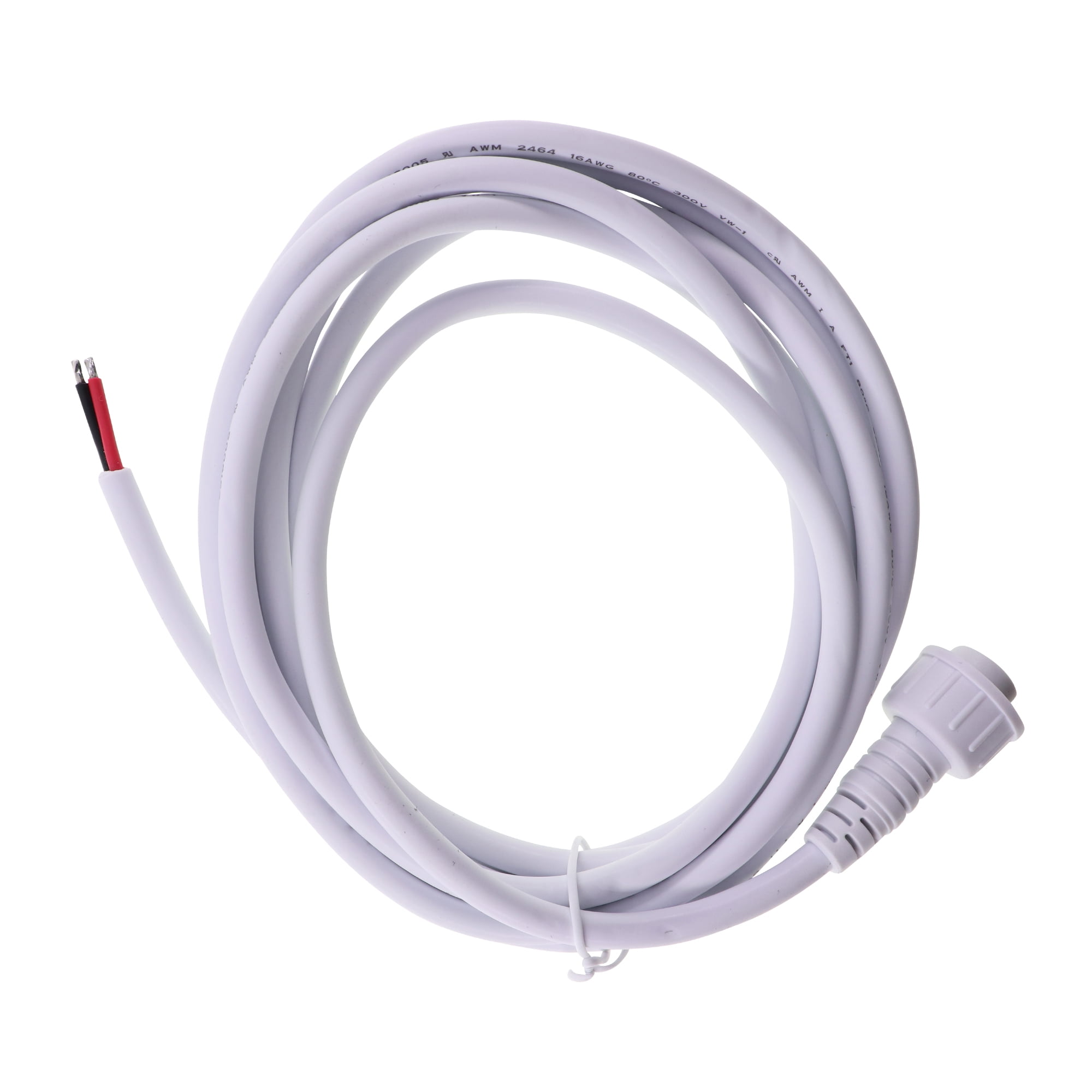 Diode LED 32058 Neon Blaze Bare Lead Connector, Male, 8' LED Wire ...