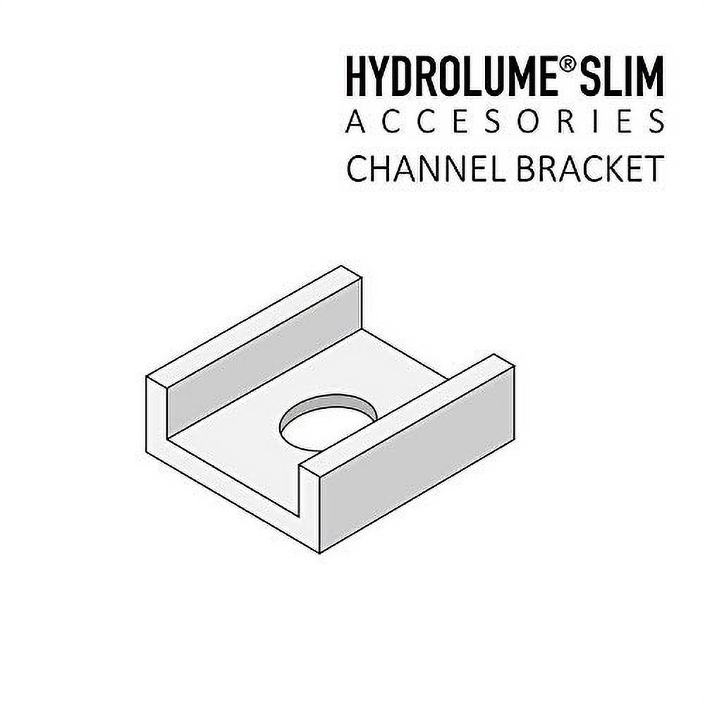 Diode LED HYDROLUME Slim Channel Bracket Clear 10 Pack - Walmart.com
