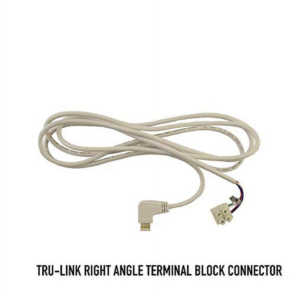 Diode LED TRU-LINK Right Angle Terminal Block Connector 12 in White ...