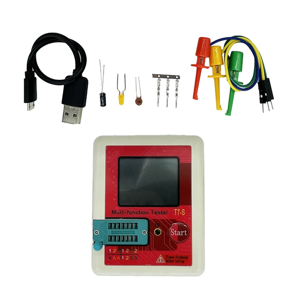 Diode Triode MOS/NPN Capacitor Resistor Transistors Transistors Tester ...