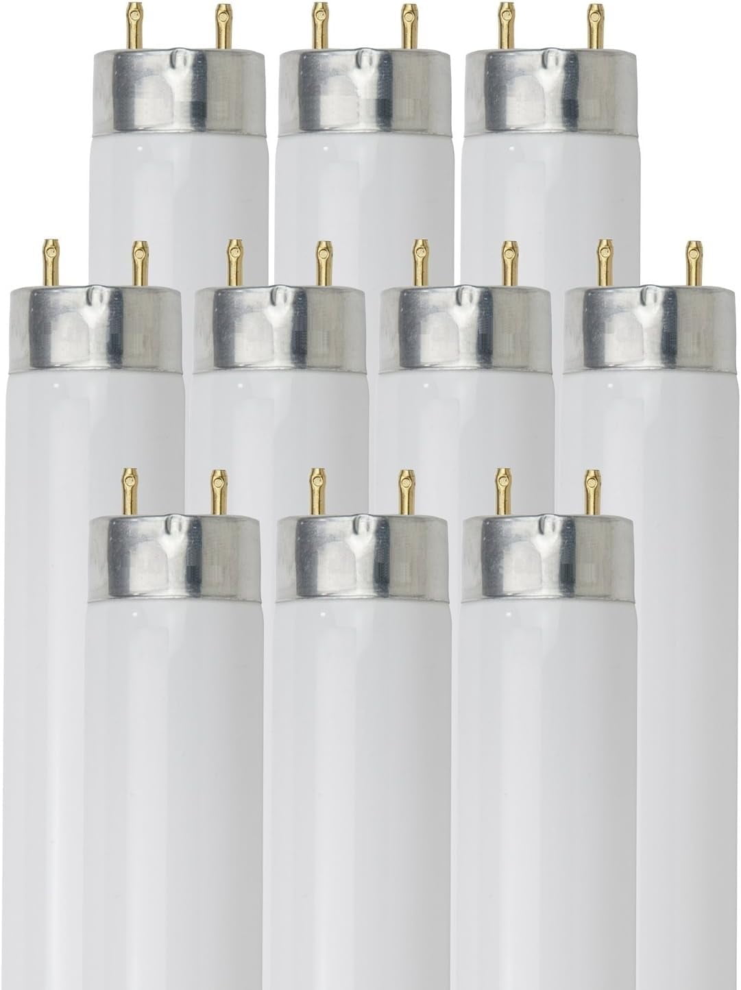 Diodesy- Pack of 10 F32T8/SP850 T8 Fluorescent Light Bulb, Linear Lamp ...