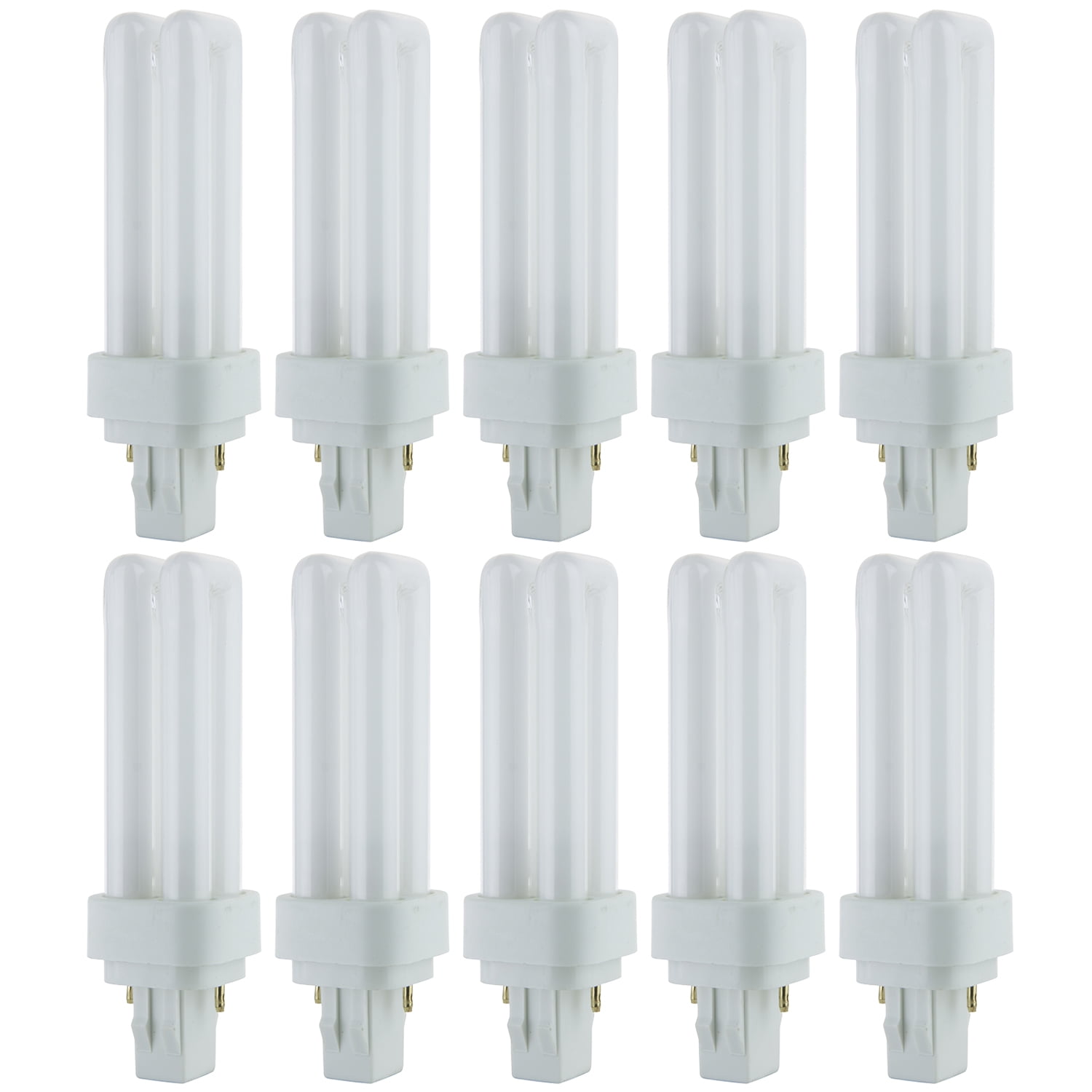 Diodesy- Pack of 10 PLD13/SP35K/10PK Compact Fluorescent Light Bulb ...