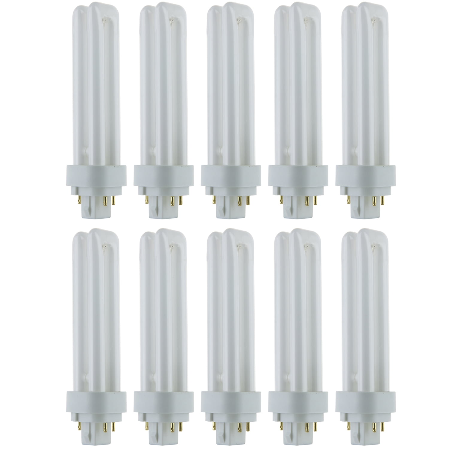 Diodesy- Pack of 10 PLD18/E/SP65K/10PK Compact Fluorescent Light Bulb ...