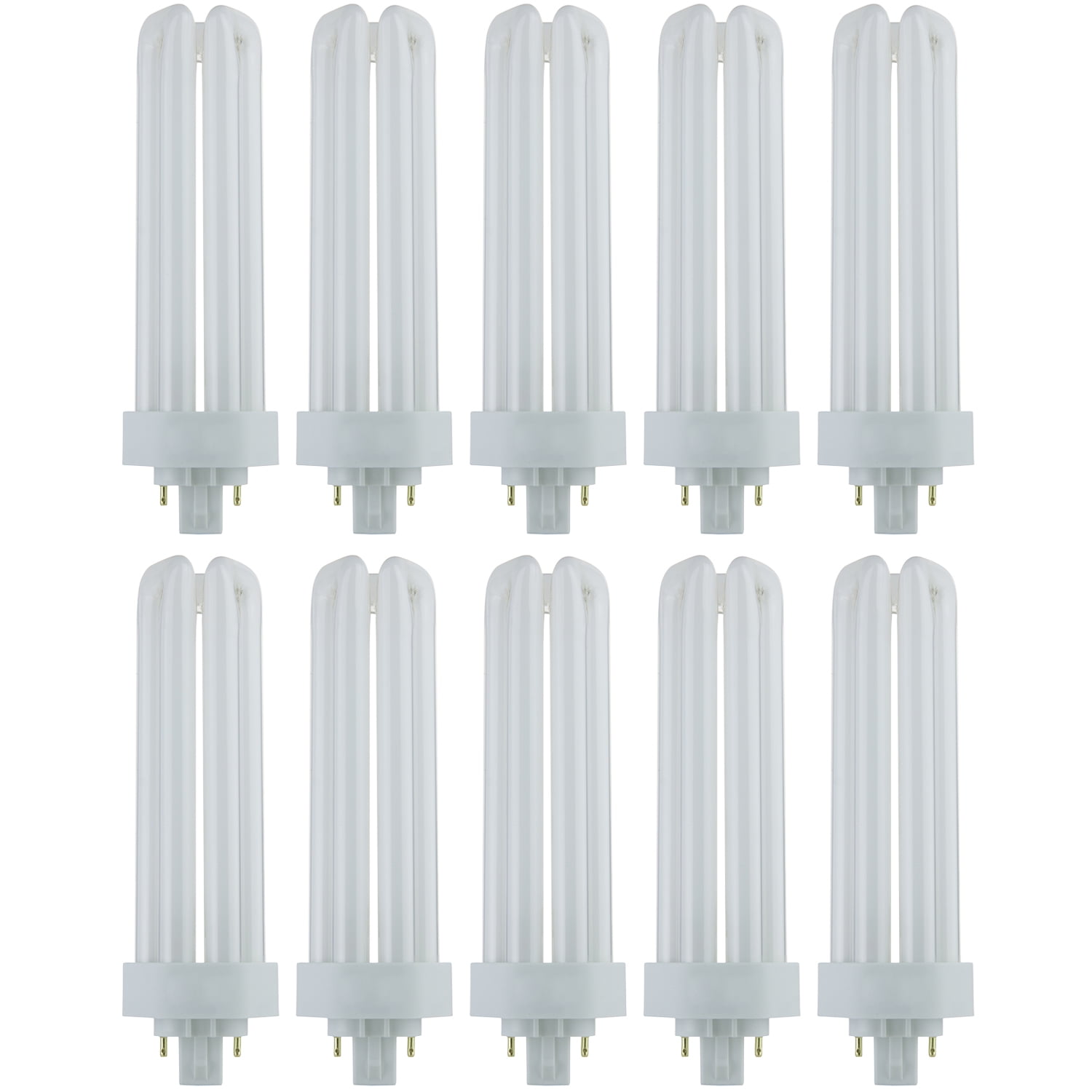 Diodesy- Pack of 10 PLT42/E/SP35K/10PK Compact Fluorescent Light Bulb ...