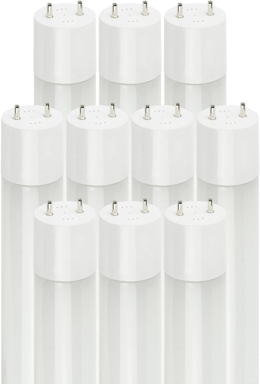 Diodesy- Pack of 10 T8/LED/is/4?/12W/30K 4FT T8 LED Plug & Play Type A ...