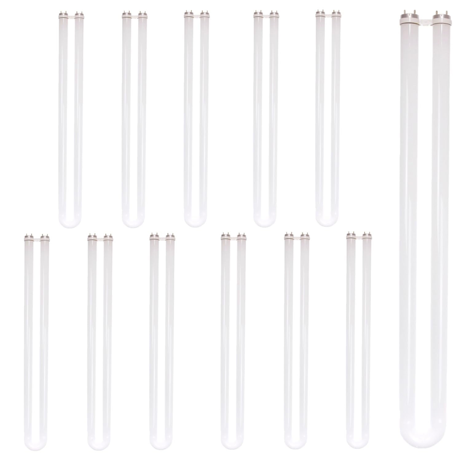 Diodesy- Pack of 12 FB31/SP830 U-Bend Design T8 Replacement Fluorescent ...