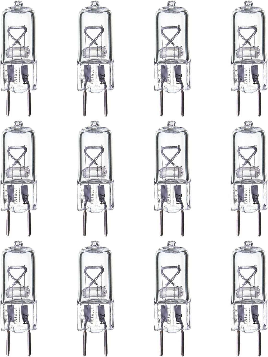 Diodesy- Pack of 12 Q100/GY8/120V Halogen Light Bulb for Chandelier ...