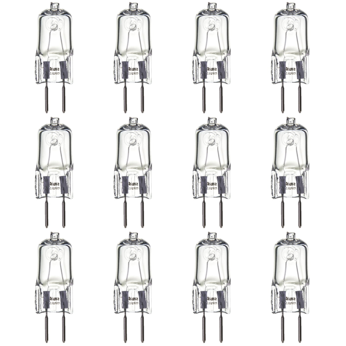 Diodesy- Pack of 12 Q35/GY6.35/120V/12PK Halogen Light Bulb for Lamp ...